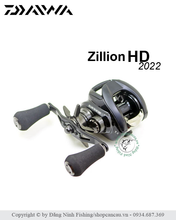 Máy câu ngang Daiwa Zillion TW HD - 2022 - Made in Japan